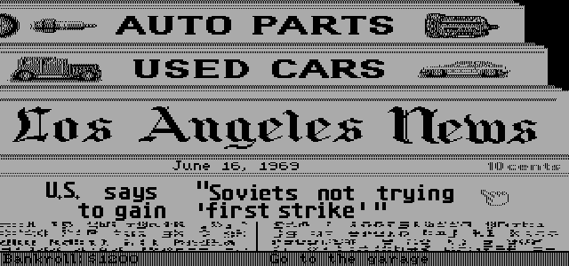 Screenshot of Street Rod 2: The Next Generation (DOS, 1991) - MobyGames