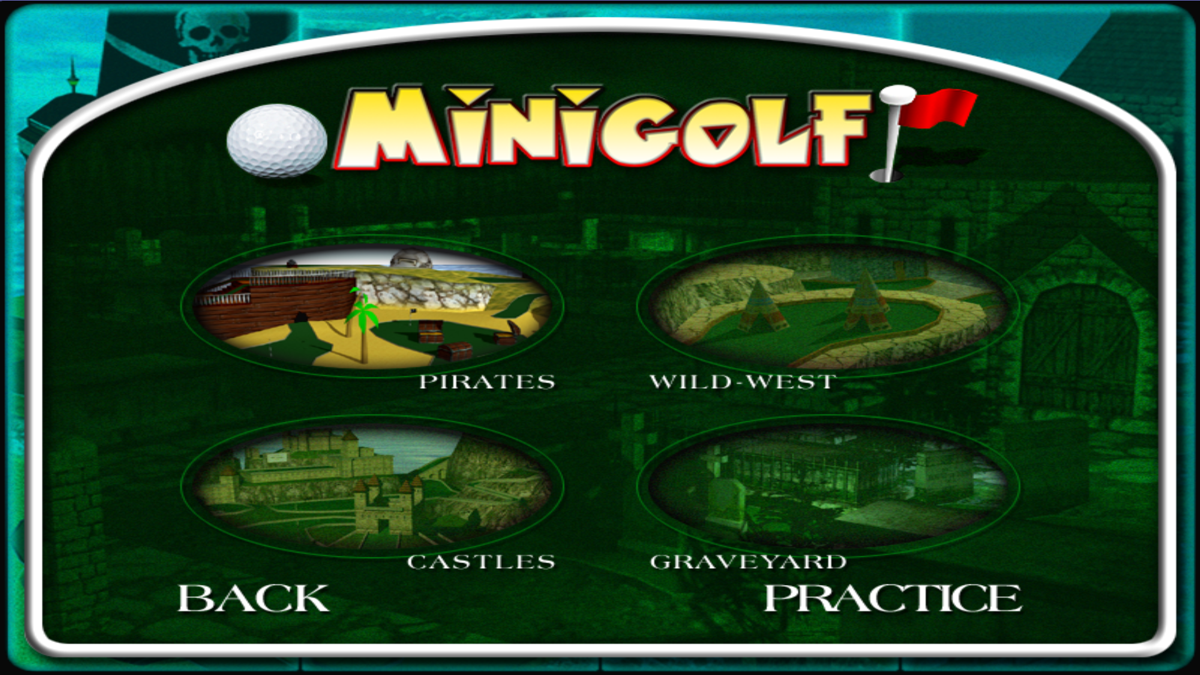 Screenshot of Mini Golf: Dream Courses (Windows, 2008) - MobyGames
