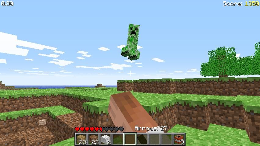 Screenshot of Minecraft Classic (Browser, 2009) - MobyGames