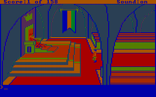 Screenshot of King's Quest (DOS, 1984) - MobyGames