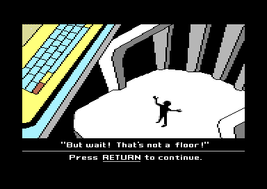 Screenshot of An Adventure Double Feature (Commodore 64, 1984) - MobyGames