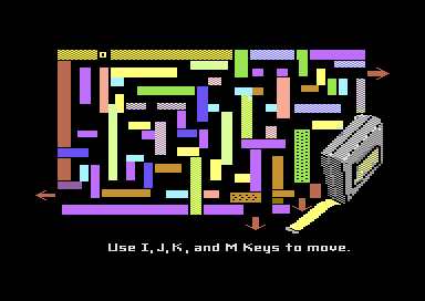 Screenshot of An Adventure Double Feature (Commodore 64, 1984) - MobyGames