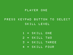 Screenshot of Buck Rogers: Planet of Zoom (Coleco Adam, 1982) - MobyGames