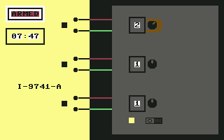 Screenshot of London Blitz (Commodore 64, 1983) - MobyGames
