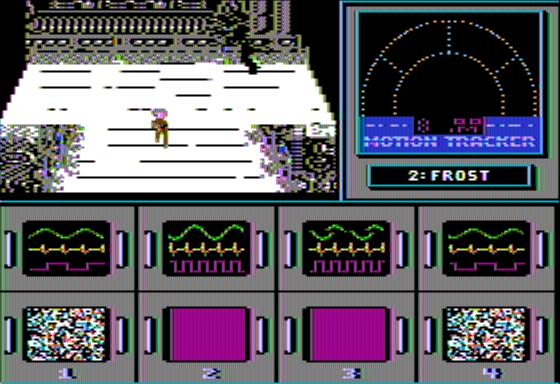 Screenshot of Aliens: The Computer Game (Apple II, 1986) - MobyGames