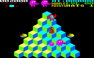 Screenshot of Er*bert (Amstrad CPC, 1984) - MobyGames