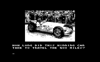 Screenshot of Indianapolis 500: The Simulation (DOS, 1989) - MobyGames