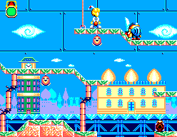 Screenshot of Dynamite Headdy (SEGA Master System, 1994) - MobyGames