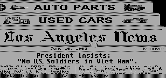 Screenshot of Street Rod (DOS, 1989) - MobyGames