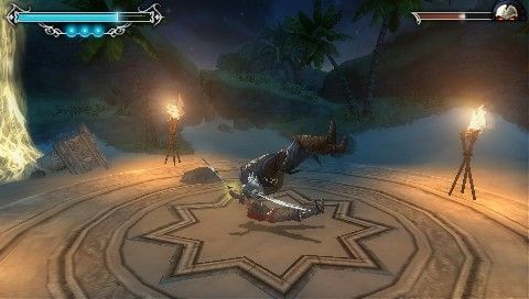 Screenshot of Prince of Persia: The Forgotten Sands (PSP, 2010) - MobyGames