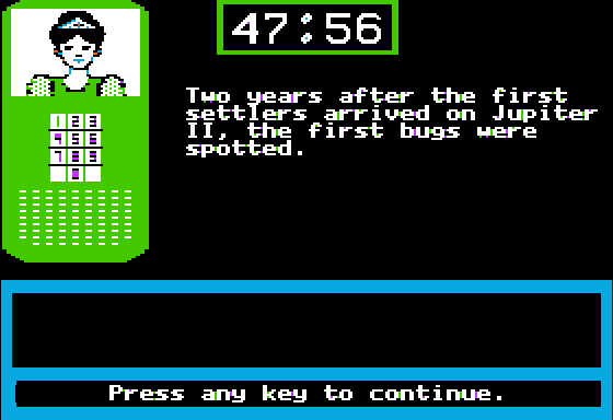 Screenshot of Ace Explorer (Apple II, 1988) - MobyGames