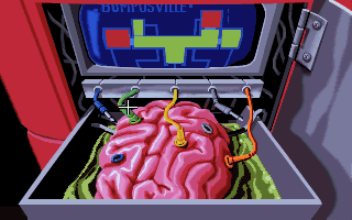 Screenshot of Sam & Max: Hit the Road (DOS, 1993) - MobyGames