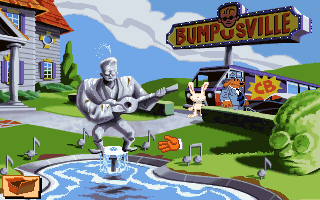 Screenshot of Sam & Max: Hit the Road (DOS, 1993) - MobyGames