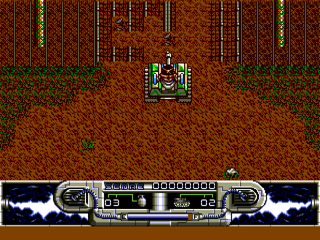 Screenshot of Blazing Thunder (Amiga, 1990) - MobyGames