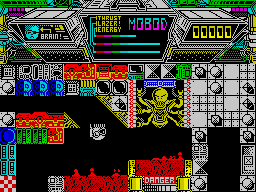 Screenshot of Terminus: The Prison Planet (ZX Spectrum, 1986) - MobyGames