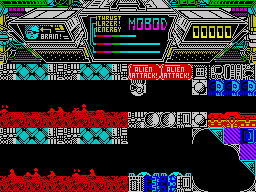 Screenshot of Terminus: The Prison Planet (ZX Spectrum, 1986) - MobyGames