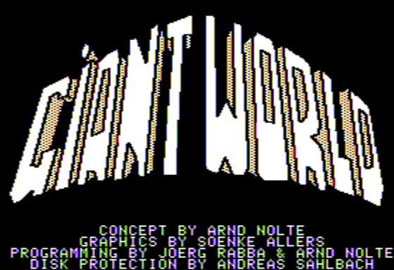 Giant World (1984) - MobyGames