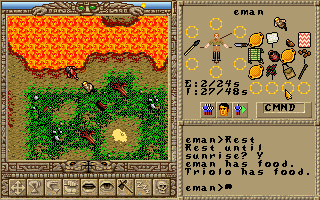 Screenshot of Worlds of Ultima: The Savage Empire (DOS, 1990) - MobyGames