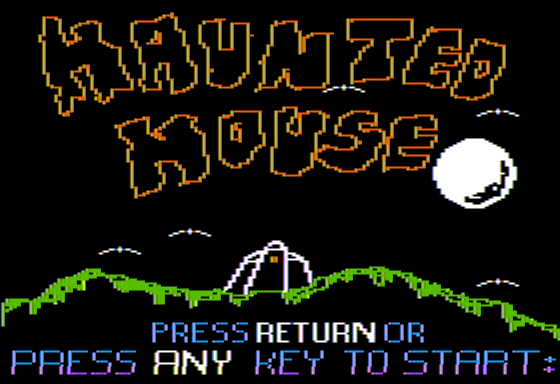 Haunted House (1985) - MobyGames