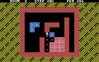 Screenshot of Crates (DOS, 1991) - MobyGames