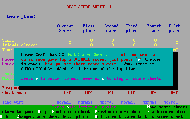 Screenshot of Rescue (DOS, 1990) - MobyGames