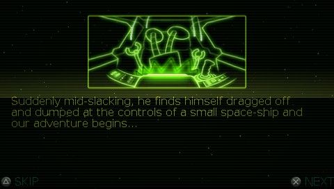 Screenshot of Gravity Crash: Portable (PSP, 2010) - MobyGames