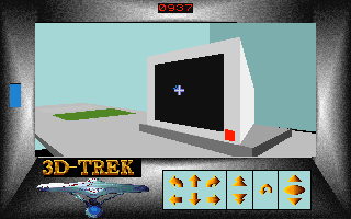 Screenshot of 3D Trek (DOS, 1992) - MobyGames