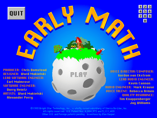 Early Math (1993) - MobyGames