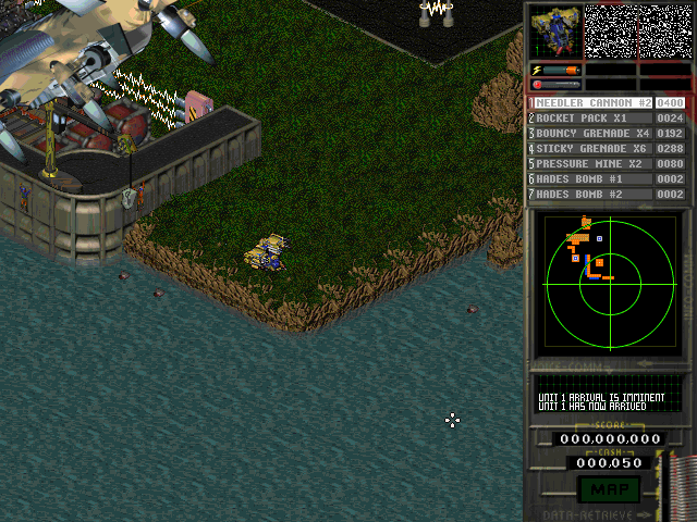 Screenshot of Bedlam (DOS, 1996) - MobyGames