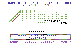 Aztec Tomb Revisited (Part II) (1984) - MobyGames