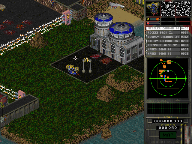 Screenshot of Bedlam (DOS, 1996) - MobyGames