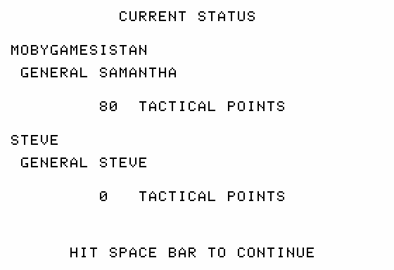 Screenshot of Max-Command (Apple II, 1982) - MobyGames