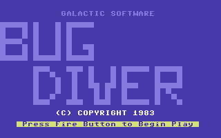 Bug Diver (1983) - MobyGames