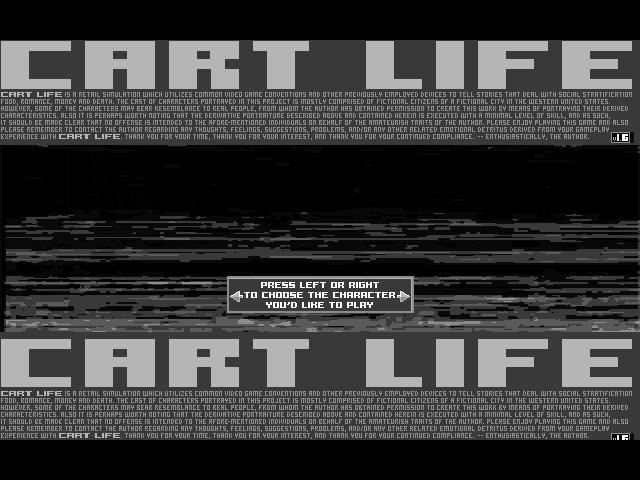 Cart Life screenshots - MobyGames