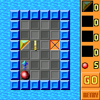 Screenshot of Triangle Magic (Palm OS, 2002) - MobyGames