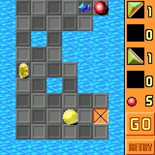 Screenshot of Triangle Magic (Palm OS, 2002) - MobyGames