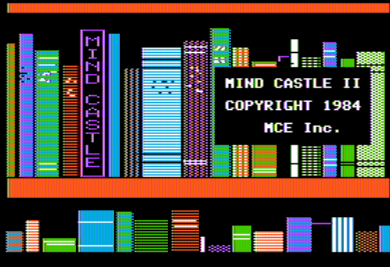 Screenshot of Mind Castle II (Apple II, 1984) - MobyGames