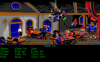 Screenshot of The Secret of Monkey Island (DOS, 1990) - MobyGames
