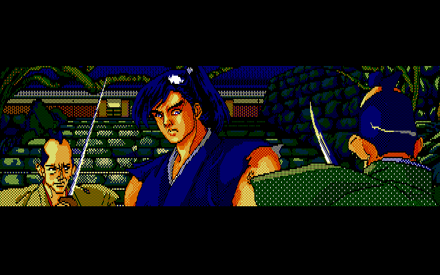 Screenshot of Zan: Yasha Enbukyoku (PC-88, 1990) - MobyGames