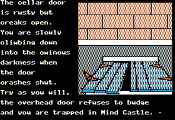 Screenshot of Mind Castle II (Apple II, 1984) - MobyGames