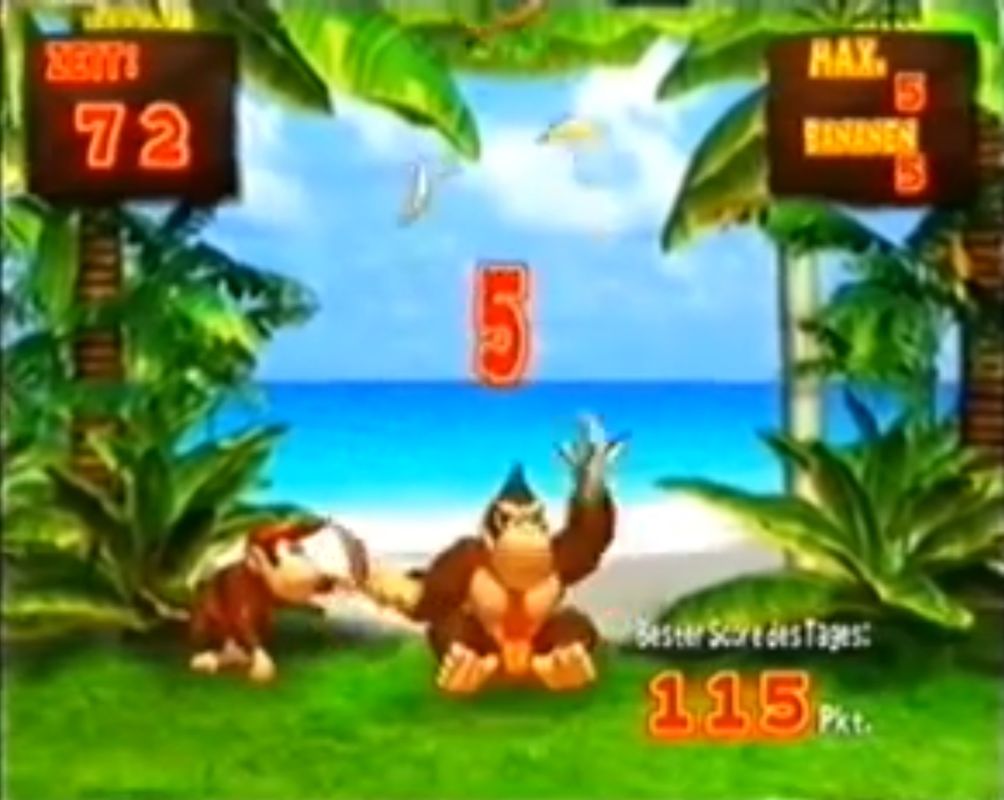 Screenshot of Donkey Konga (GameCube, 2003) - MobyGames