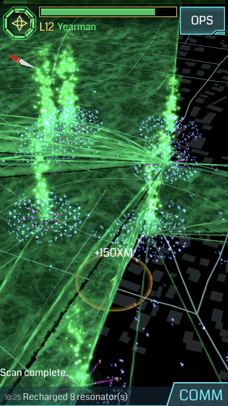 Screenshot of Ingress (iPhone, 2012) - MobyGames