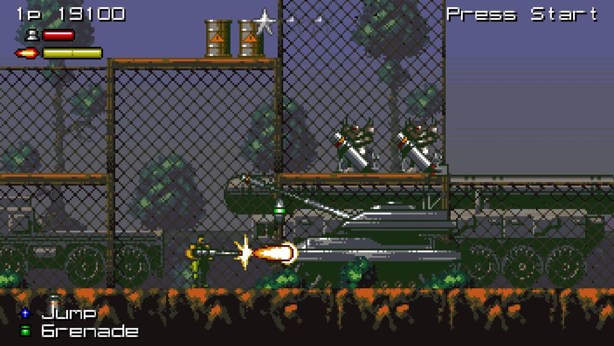 Screenshot of Heavy Recoil: Convoy Chaser (Windows, 2012) - MobyGames