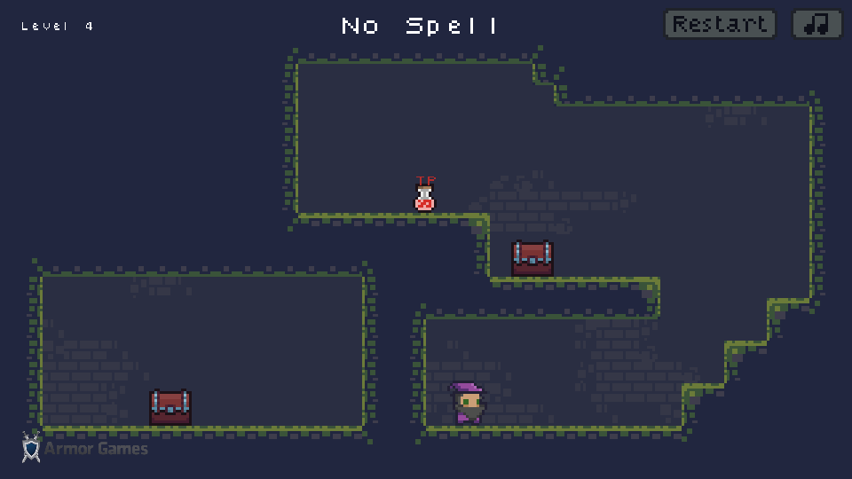 Screenshot of One Trick Mage (Browser, 2018) - MobyGames