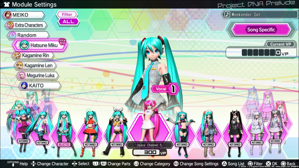 Screenshot of Hatsune Miku: Project DIVA - Future Tone (PlayStation 4 ...