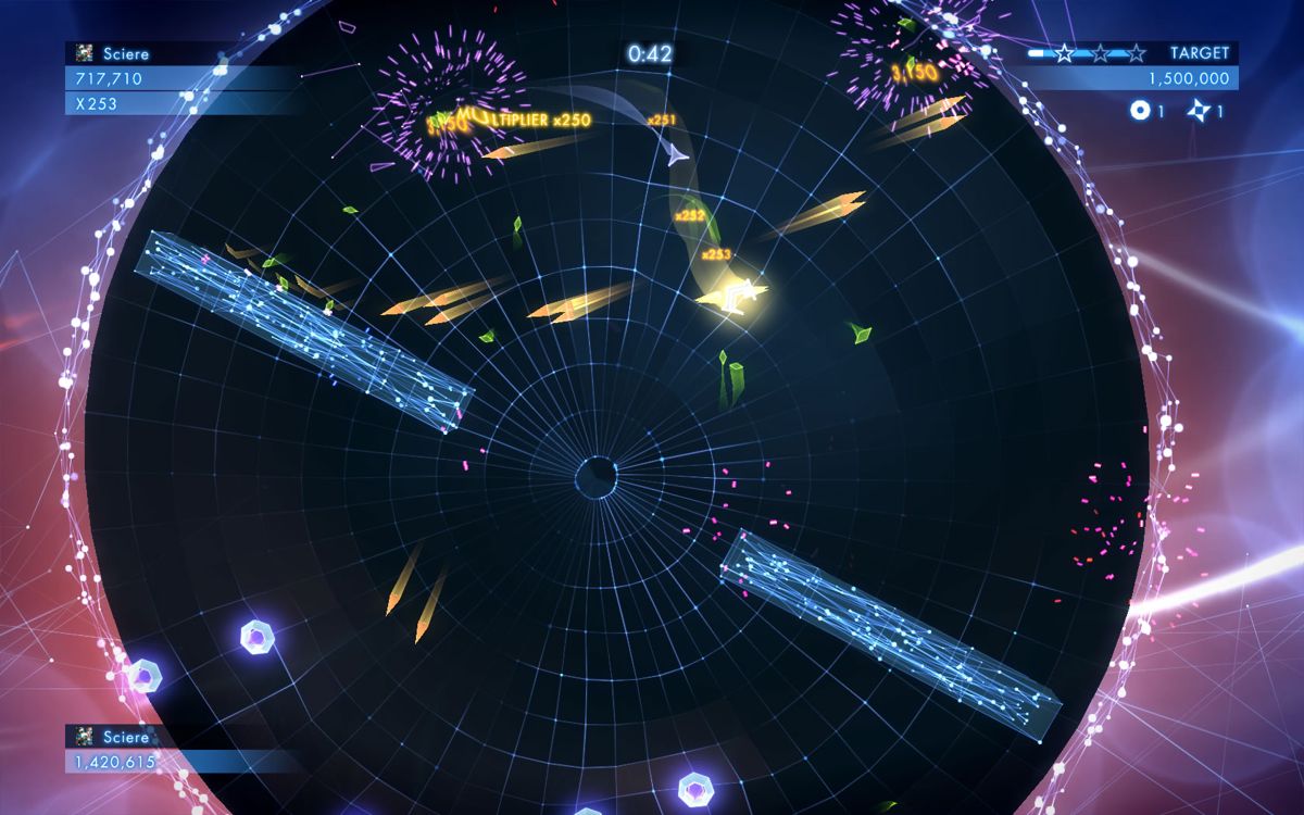 Screenshot of Geometry Wars 3: Dimensions - Evolved (Windows, 2014 ...