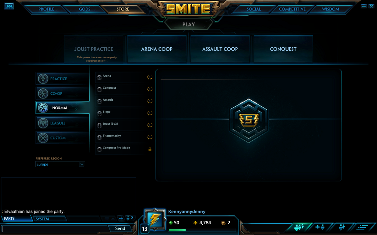 Screenshot of Smite: Battleground of the Gods (Windows, 2014) - MobyGames