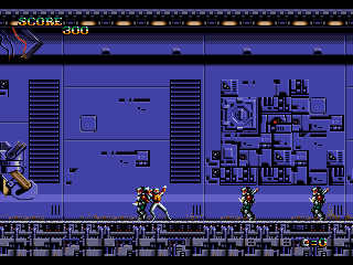 Screenshot of Chelnov: Atomic Runner (Genesis, 1988) - MobyGames
