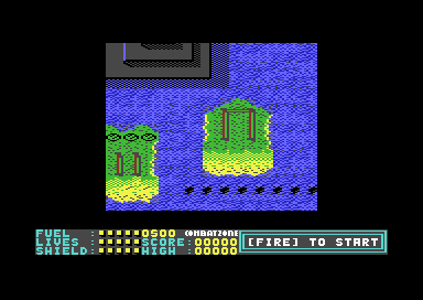 Screenshot of Combat Zone (Commodore 64, 1987) - MobyGames