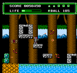 Screenshot of Xexyz (NES, 1989) - MobyGames